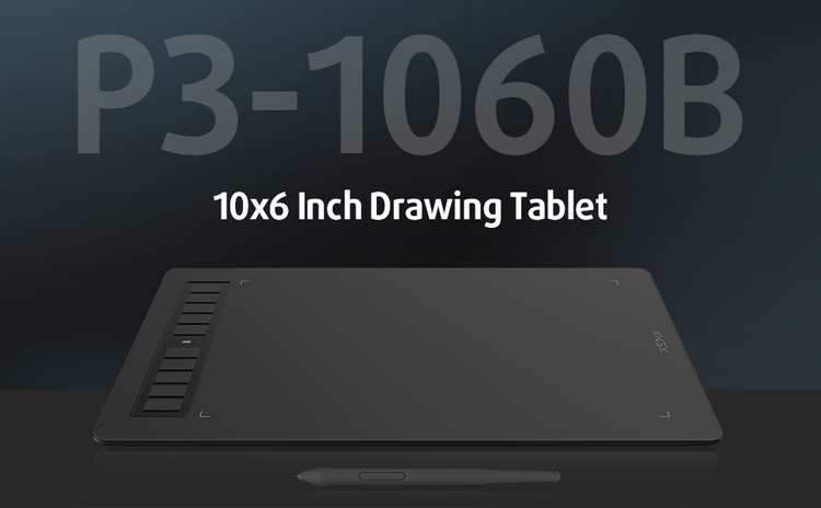 Xenx P3-1060B Graphic Tablet – XENX
